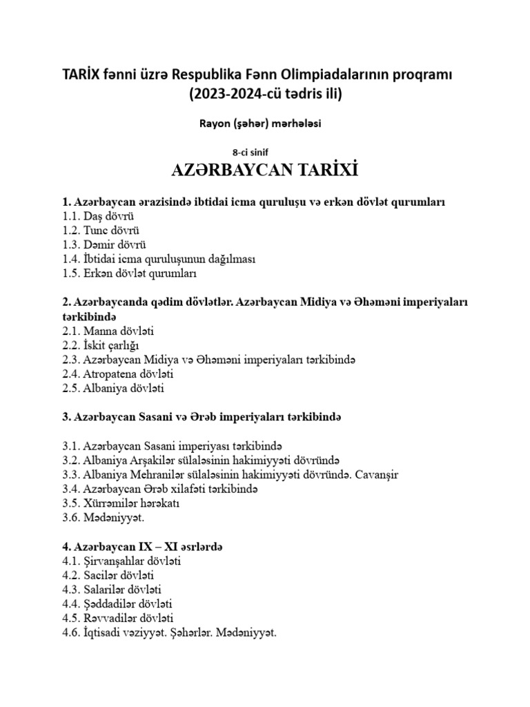 RFO-Tarix-proqram 241123 114609 | PDF