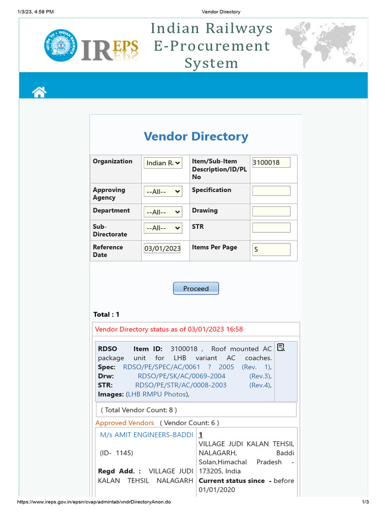 RDSO RMPU 030122 | PDF | Rail Transport