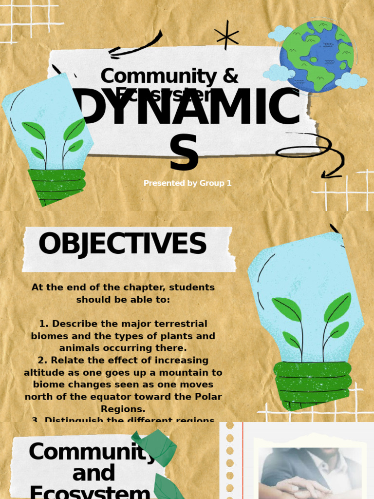Community and Ecology Dynamics G4 | PDF | Ecology | Benthic Zone