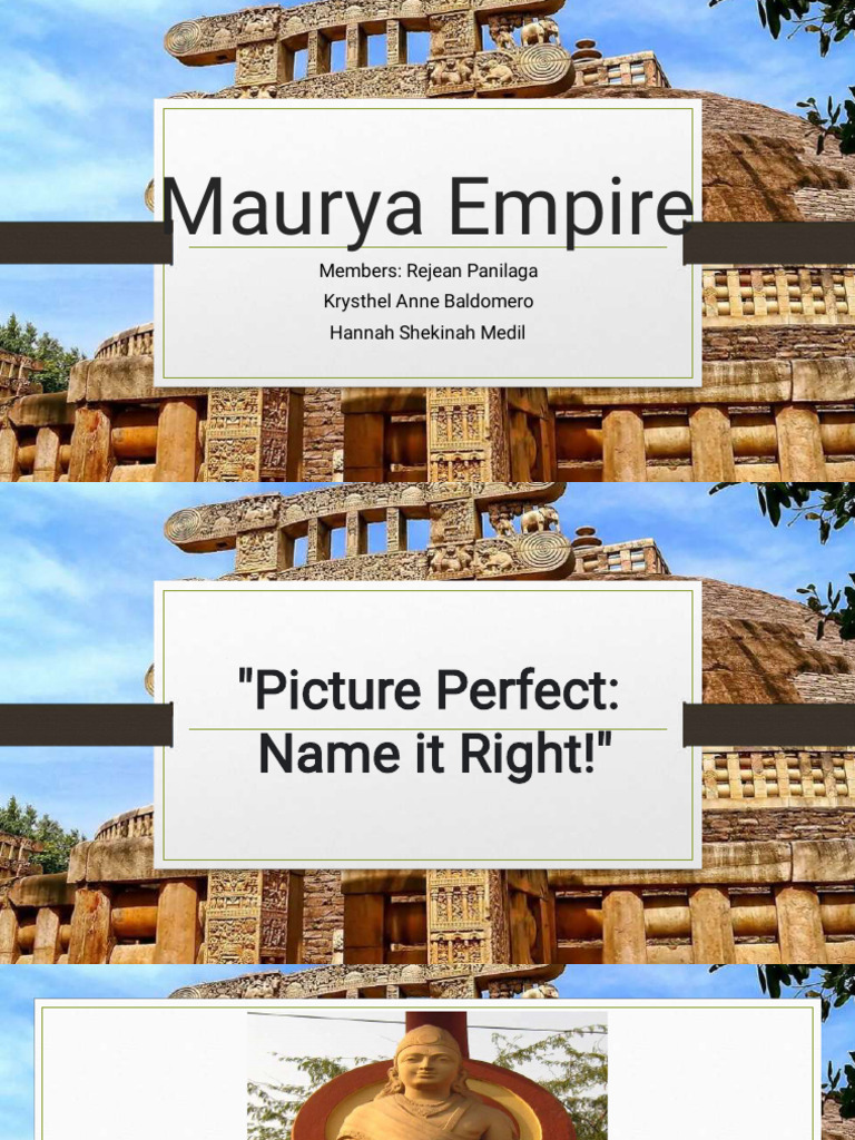 Maurya Empire PPT - Compressed | PDF | Asia