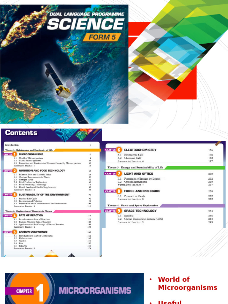 Science F5 Chapter 1 | PDF