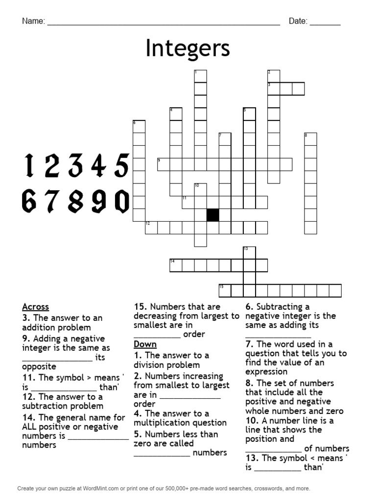 Integers F8a8 62e9916d | PDF | Mathematical Notation | Discrete Mathematics