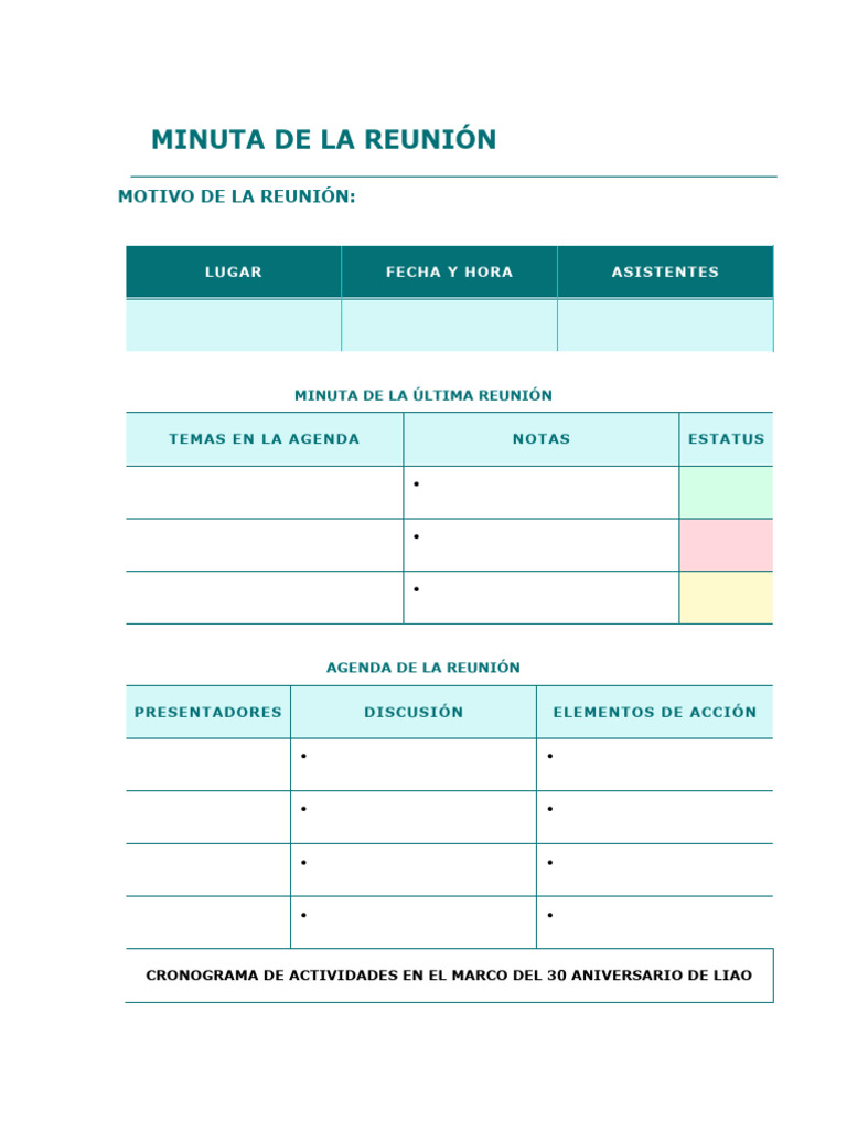 Formato Minuta | PDF