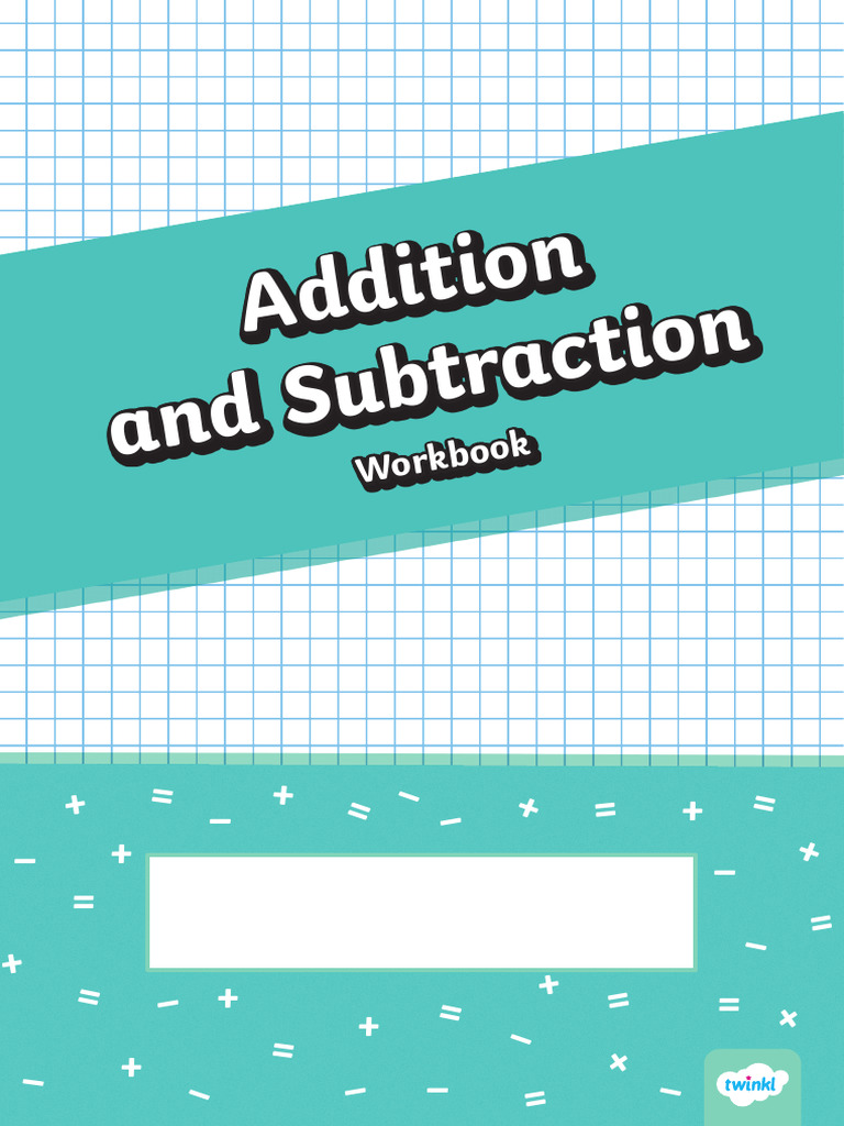 Addition and Subtraction Workbook | PDF | Investing