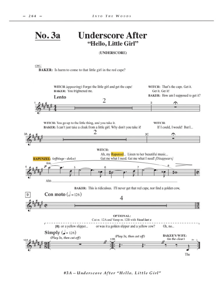 Rapunzel Audition Cut | PDF