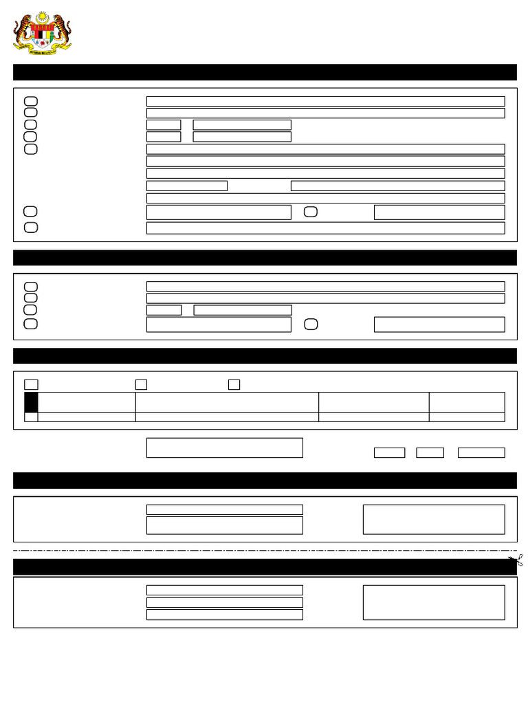 BK-02 (Borang Kemas Kini Maklumat Permohonan STR 2025) | PDF