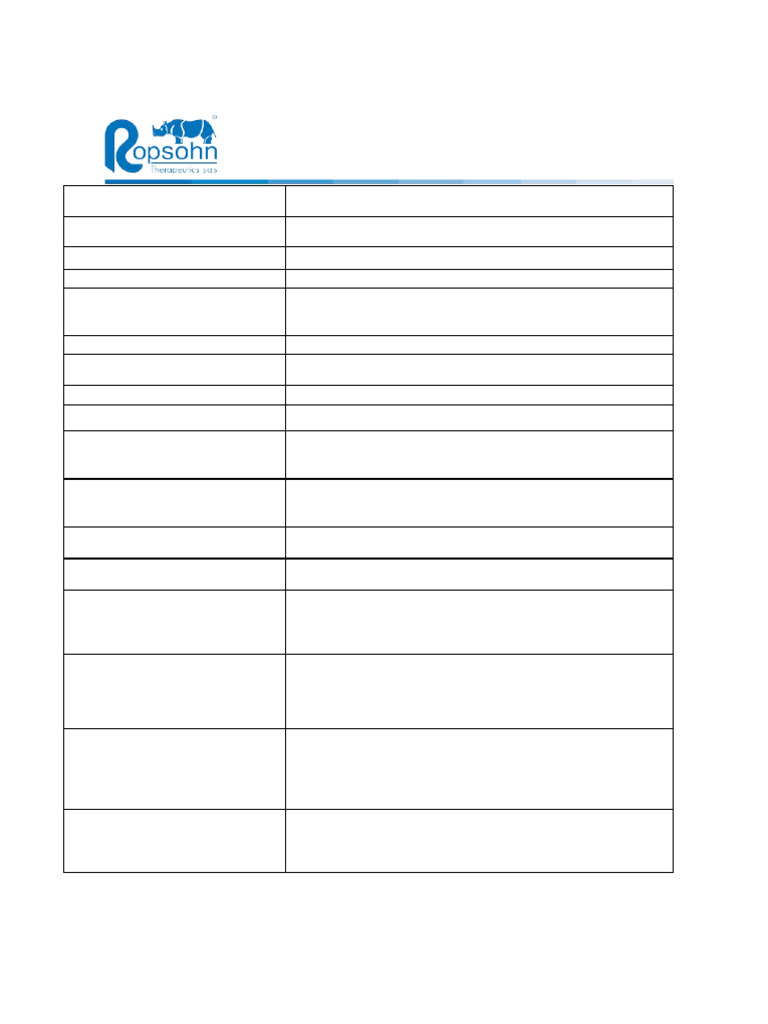 Rops Ficha Tecnica Roxicaina Al 2 Spray | PDF | Especialidades Medicas ...