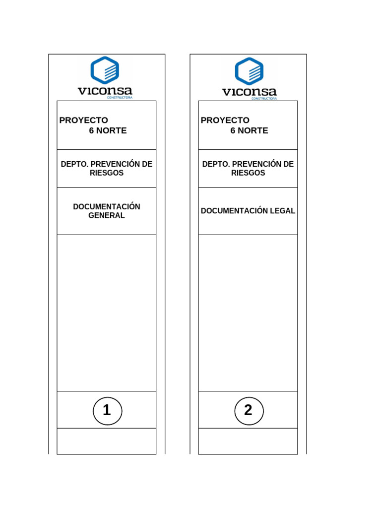 Lomos para Archivadores | PDF