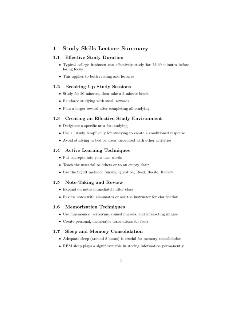 How To Study | PDF