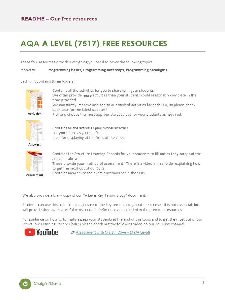 README (Free Resources) | PDF | Computing | Learning