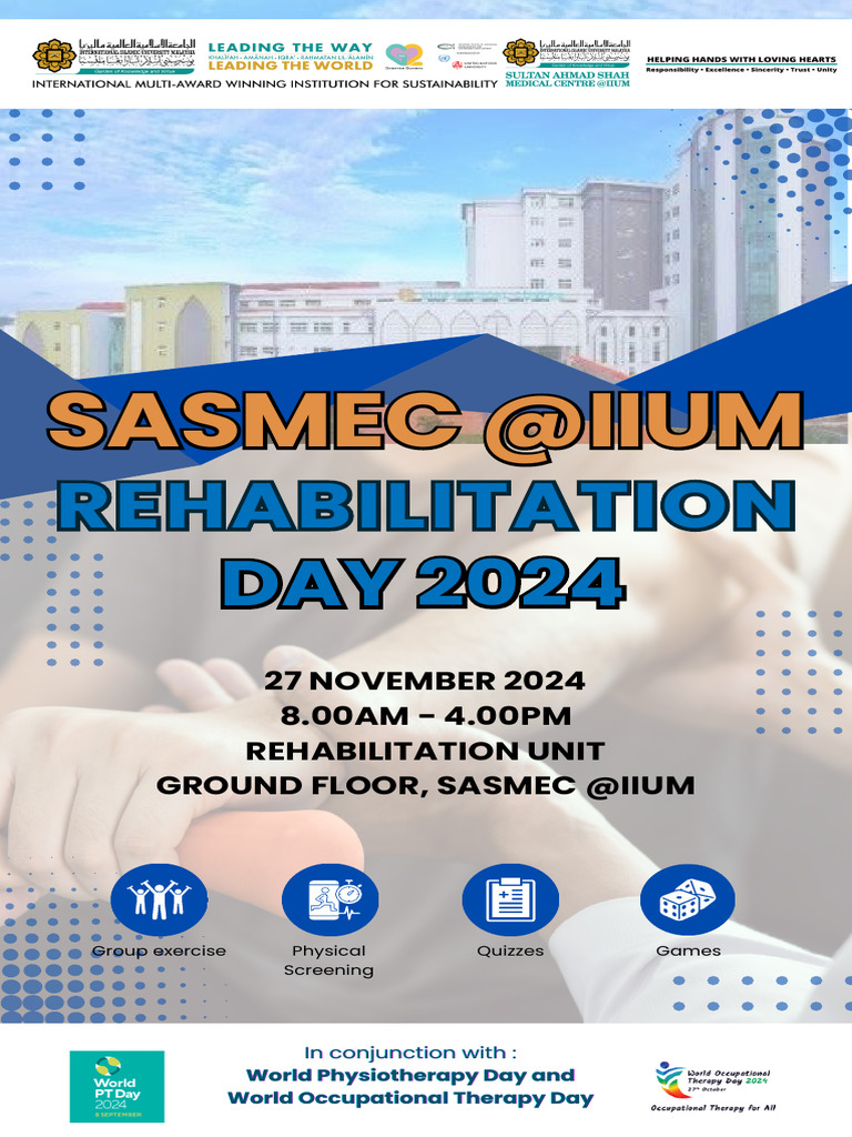 SASMEC Rehabilitation Day 2024 Event | PDF