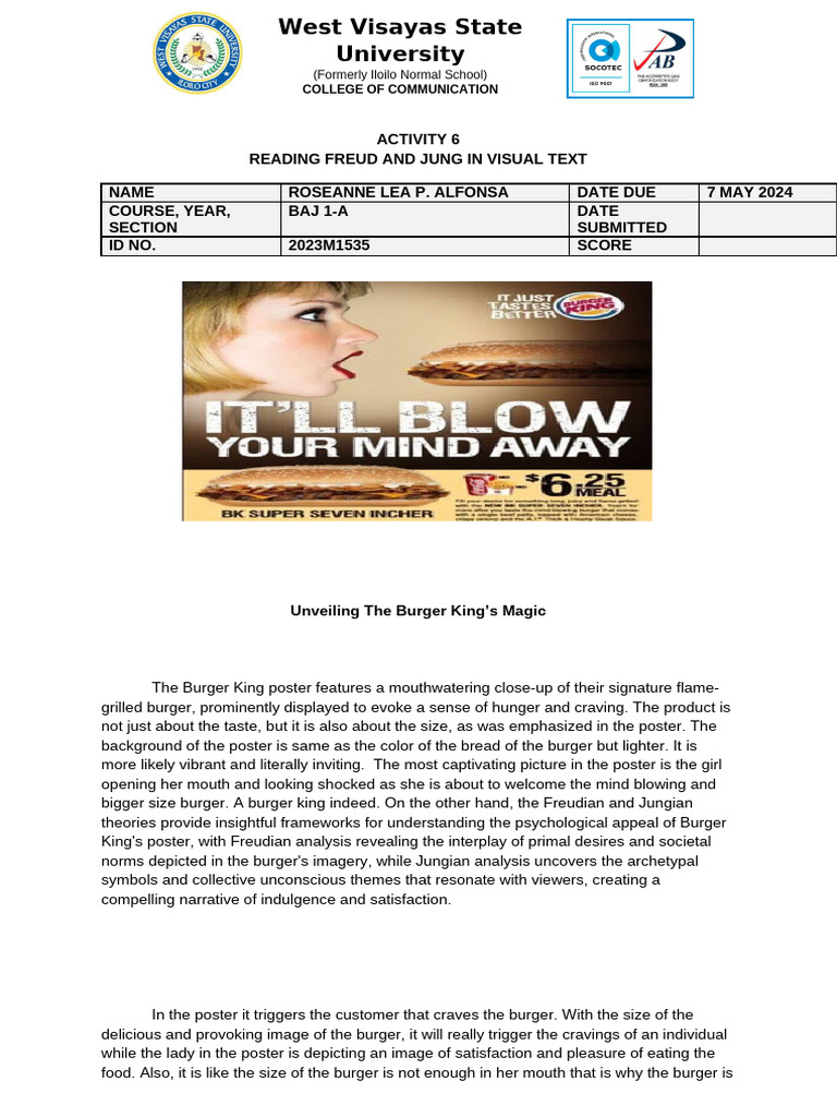 Activity 6 - Rva | PDF | Psychology