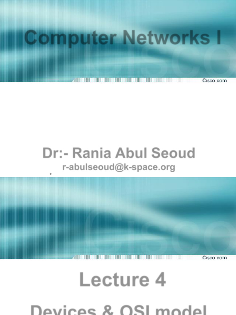 Lec 4 Pdf Computer Network Router Computing 2550