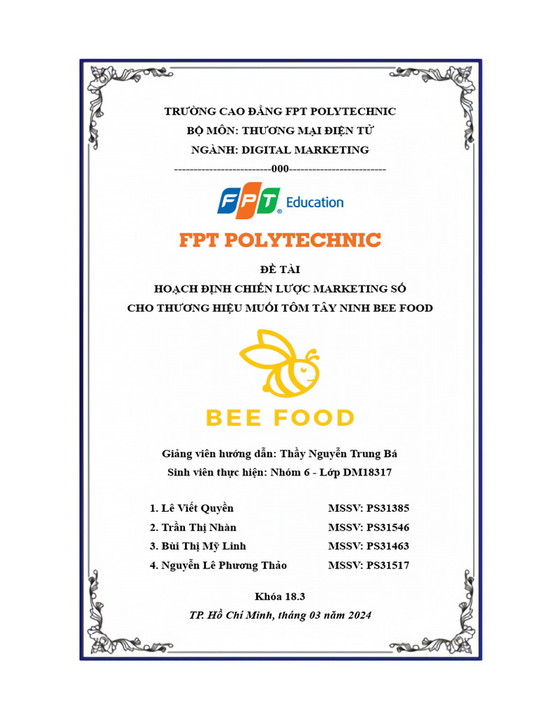 Asm Final Dom202 Nhom6 Dm18317 | PDF