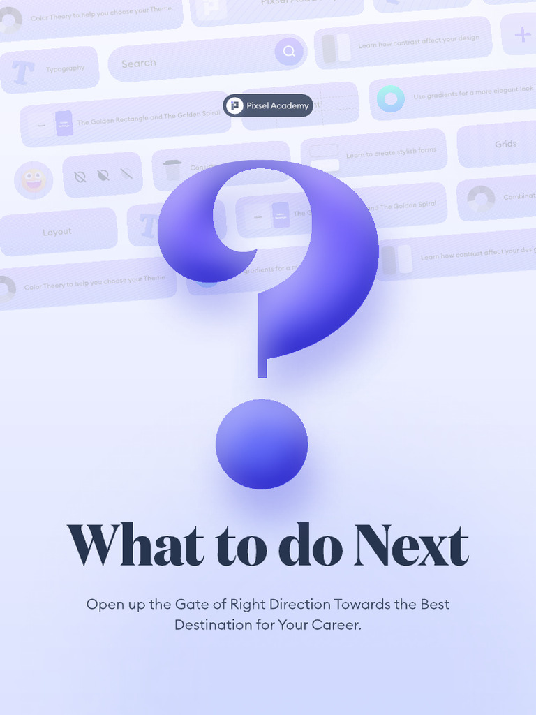 What to do Next | PDF | Freelancer | Knowledge