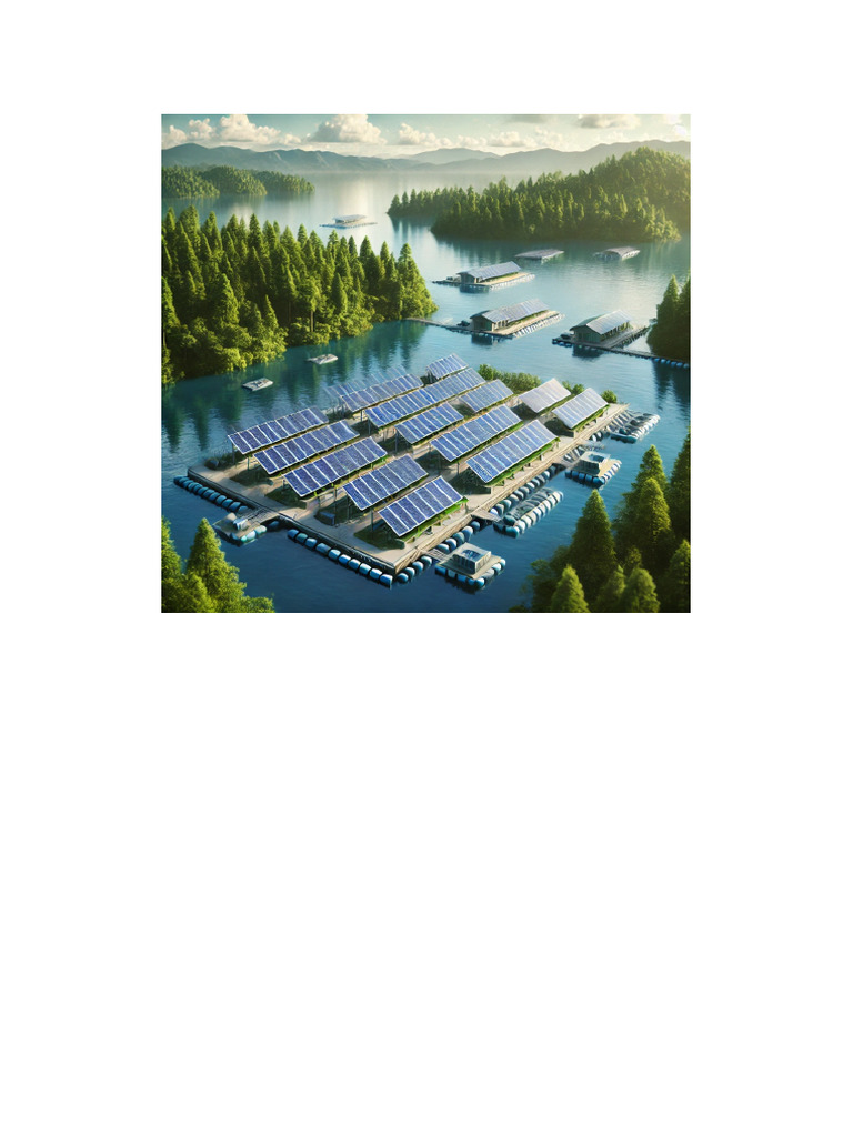 Floating Solar Farms: Sustainable Energy Solution | PDF
