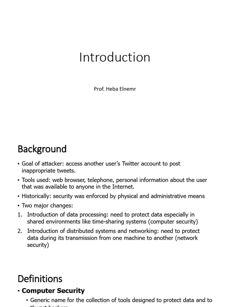 chap1_ds[1] | PDF | Security | Computer Security