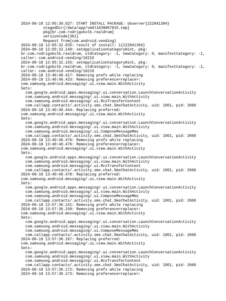 PM Debug Info | PDF | Software
