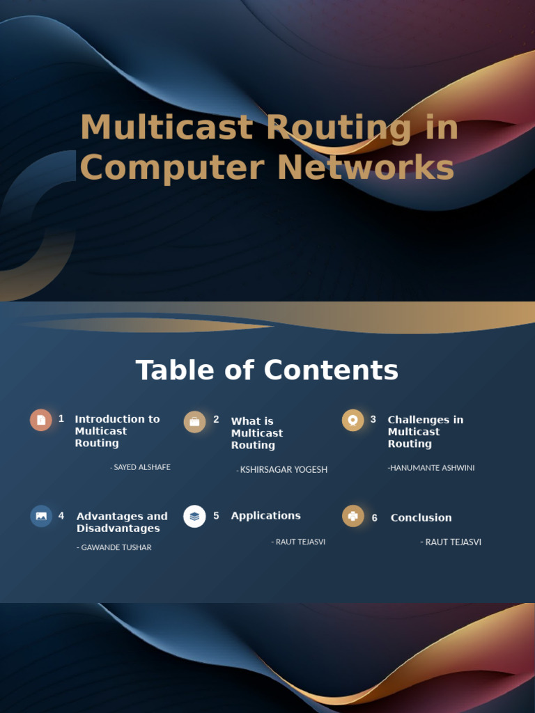 Multicast Routing | PDF | Multicast | Computer Network Multicast Routing | PDF | Multicast | Computer Network