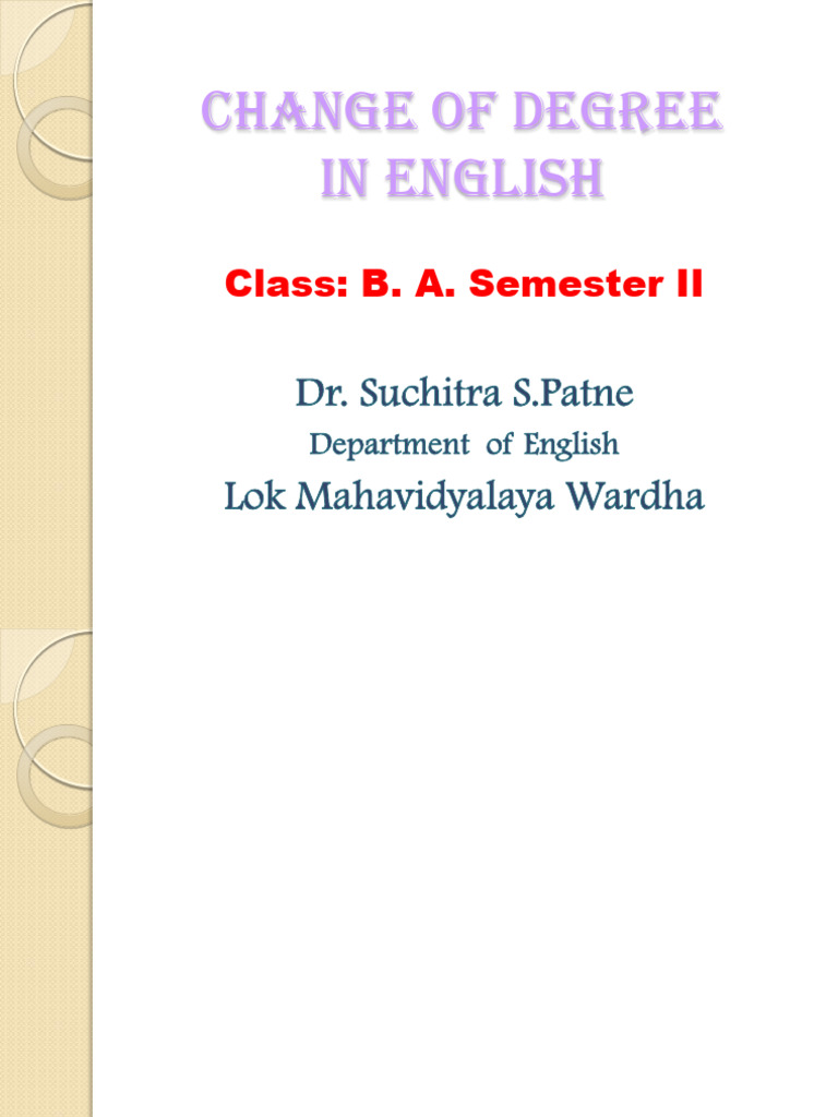 Comparative Degrees in English | PDF | Linguistics | Grammar