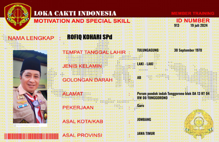 KTA LC BINAAN - ROFIQ KOHARI SPD | PDF