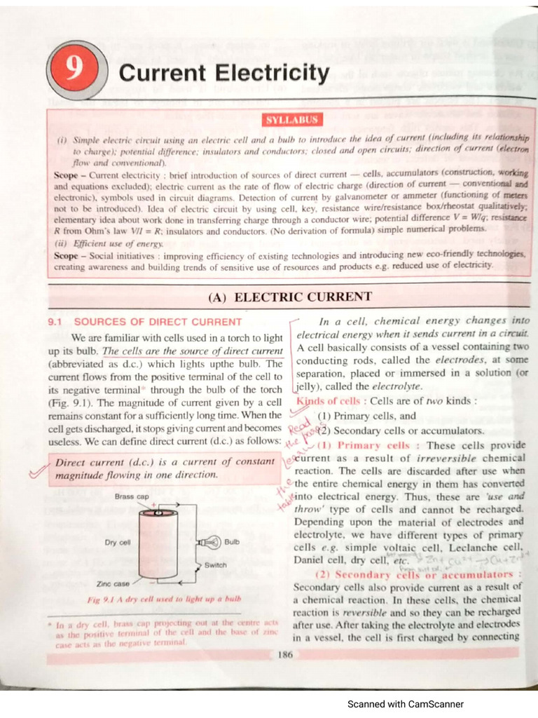 Current Electricity | PDF