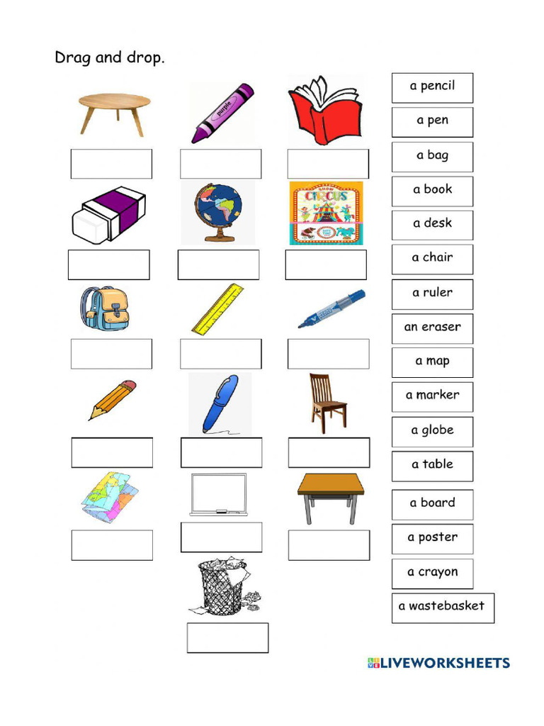 Soal Things in Class Kelas 3 SD | PDF