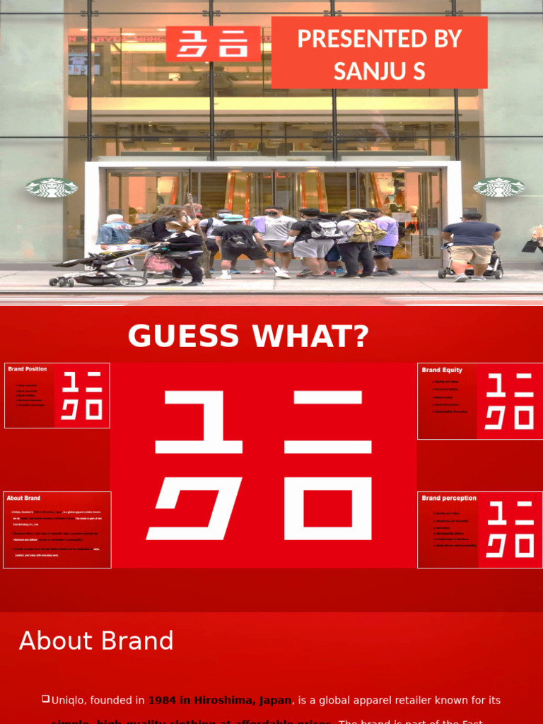 Uniqlo Store Layout | PDF | Brand | Marketing