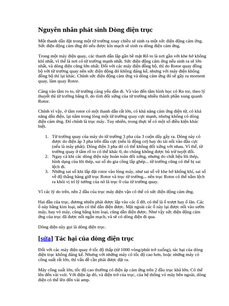 Nguyen Ly Dap Dien Ap Truc | PDF