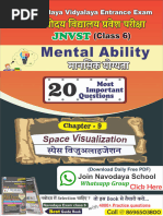 Navodaya Practice Question PDF Set - 6 Reasoning | PDF