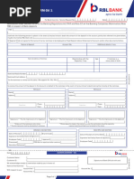 Nomination Forms For Add Nominee (Da1) | PDF | Deposit Account | Banks