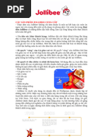 GIỚI THIỆU VỀ JOLLIBEE | PDF