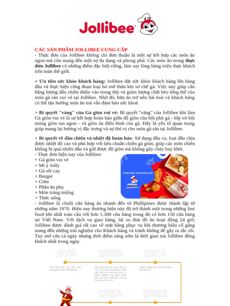 JOLLIBEE | PDF
