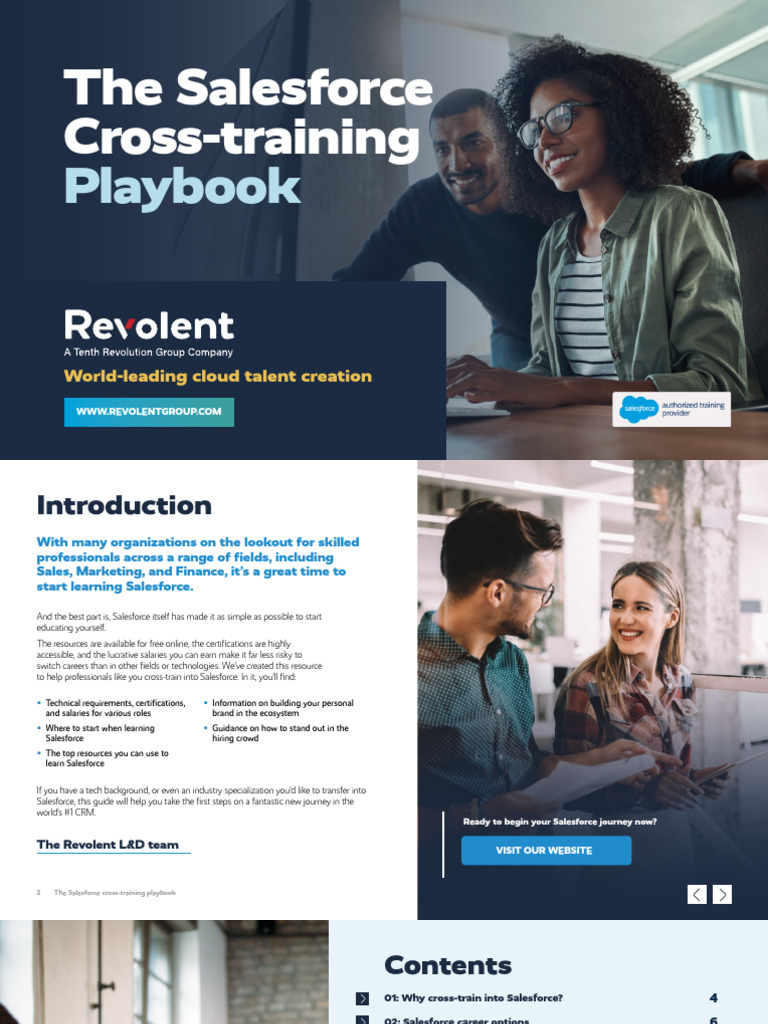 Salesforce Cross Training Playbook | PDF | Cost Of Living | Marketing