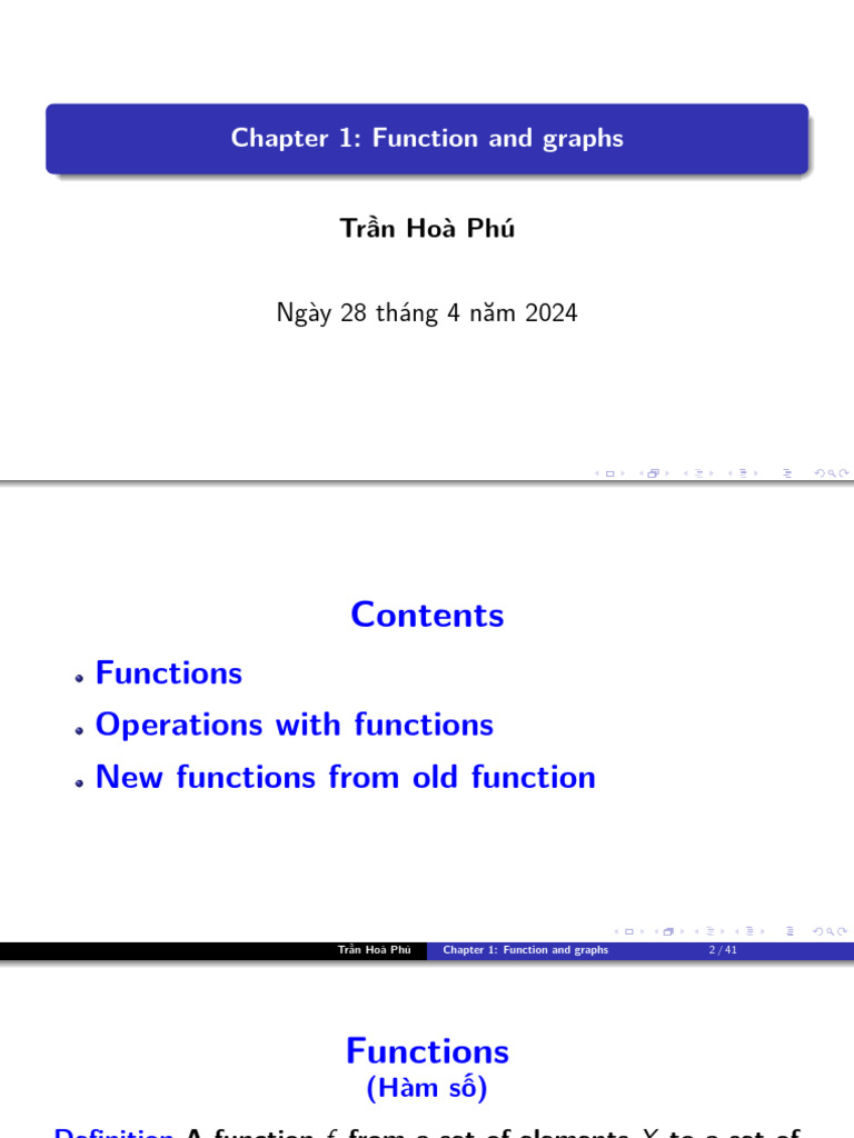 Cal 1 | PDF | Function (Mathematics) | Mathematical Relations