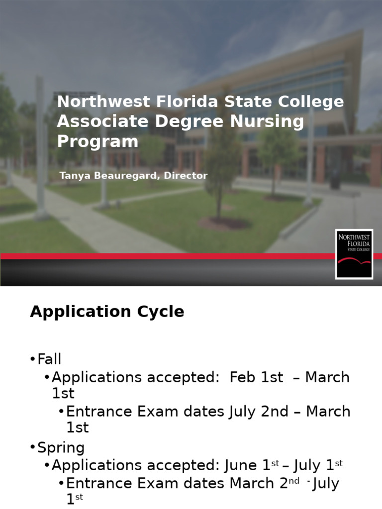 NWFSC Nursing Program Application Guide | PDF