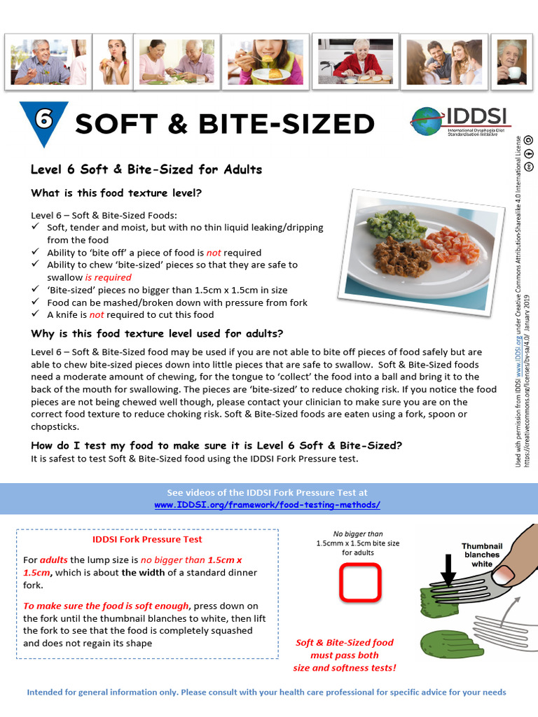 6 Soft Bite Sized Adult Consumer Handout 30jan2019 | PDF | Foods | Candy