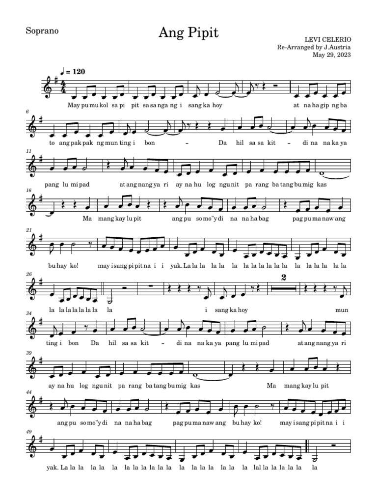 Ang PIPIT-Soprano | PDF