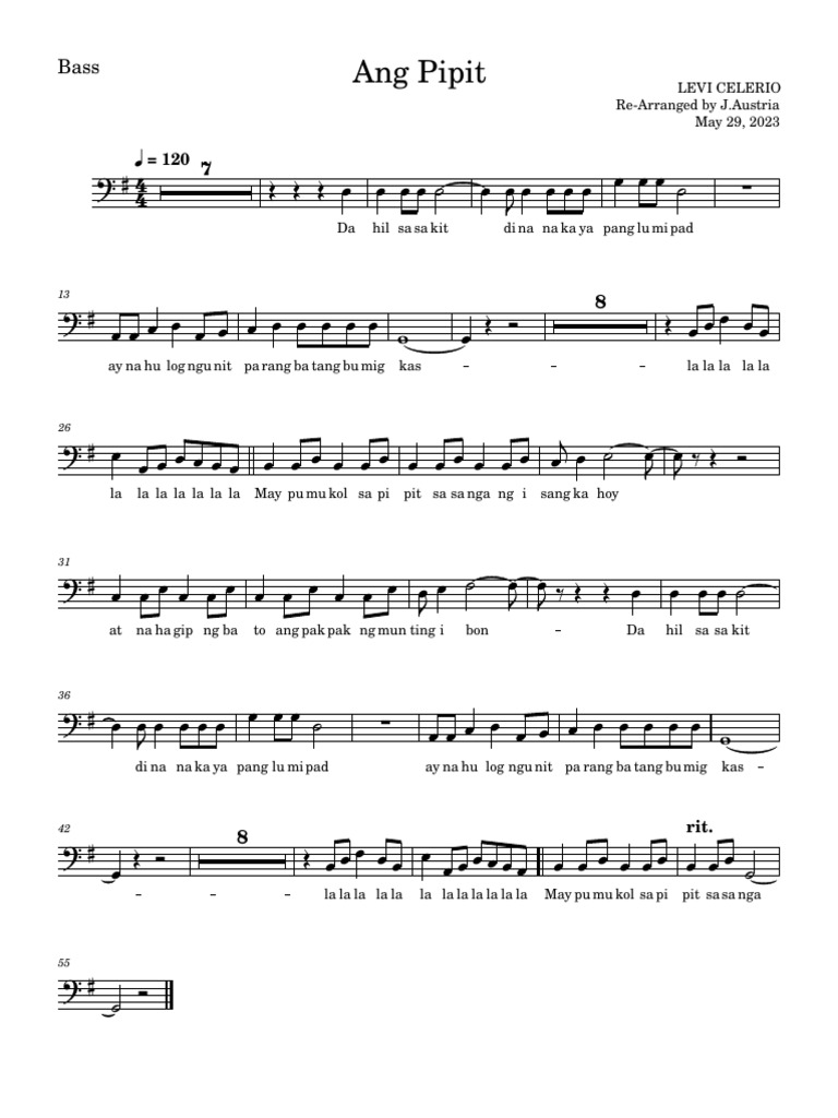 Ang PIPIT-Bass | PDF