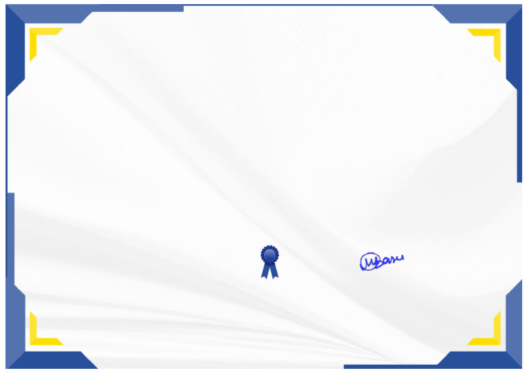 Certificate 125607 | PDF