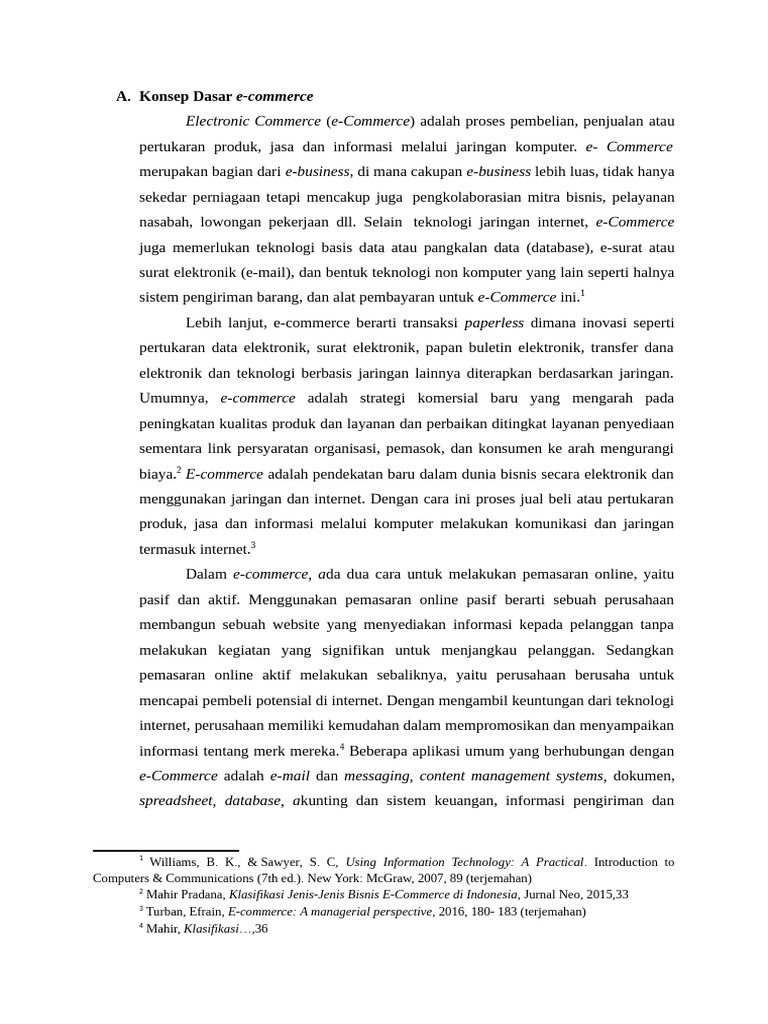 E Commerce Dan E Business | PDF