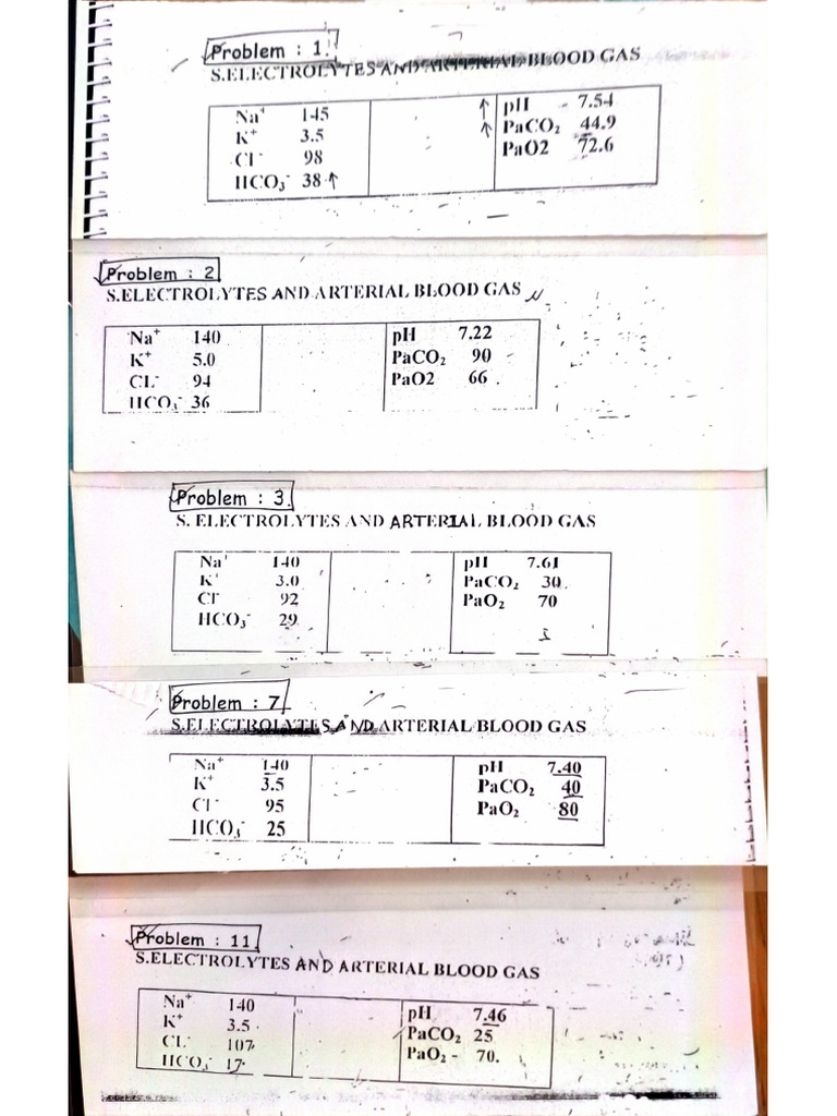 Sample - ABG Exercise With Solutions | PDF
