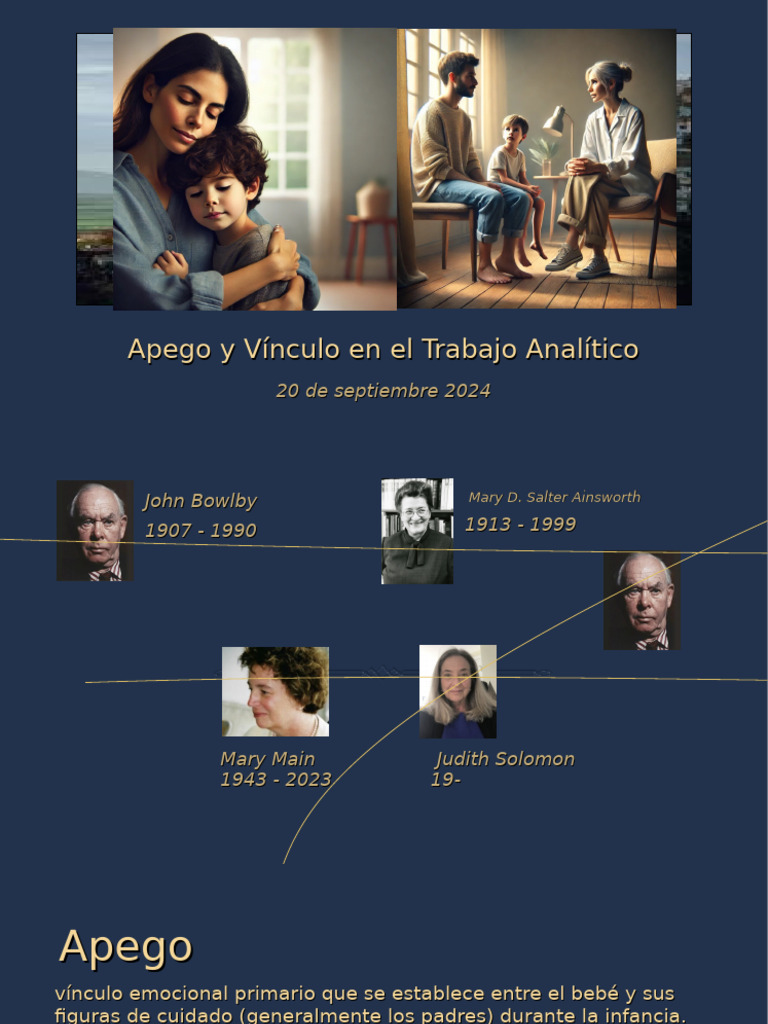 Apego Vínculo | PDF