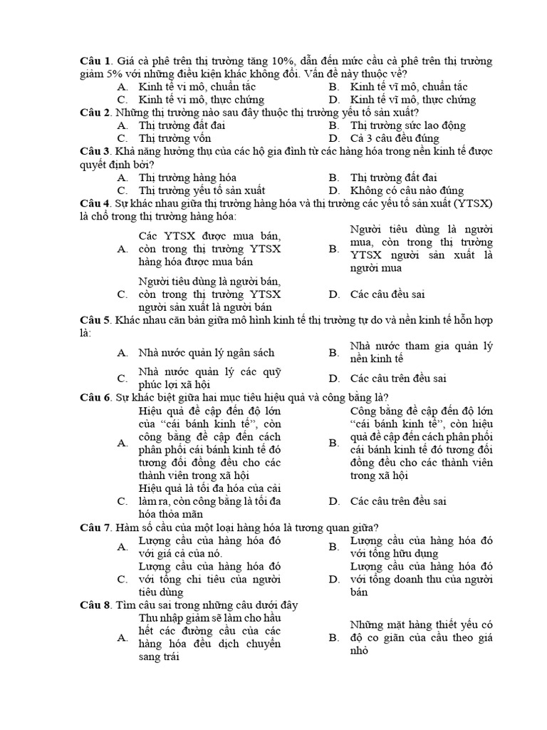 De Cuong On Tap KT VI Mo KT01 KT02 | PDF