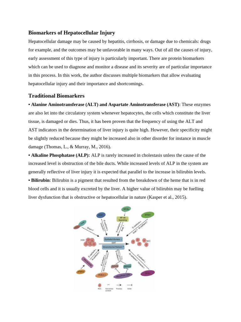 Biomarkers of Hepatocellular Injury | PDF | Biomarker (Medicine ...