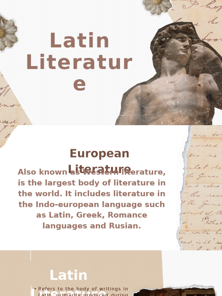 Overview of Latin Literature | PDF