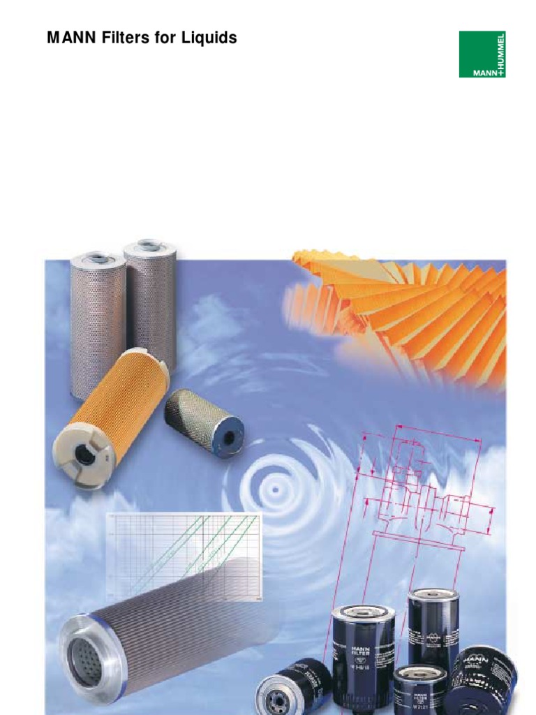 MANN Filters For Liquids | PDF | Lubricant | Filtration