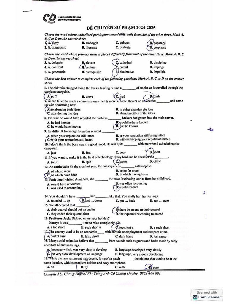 Đề CSP 24-25 | PDF