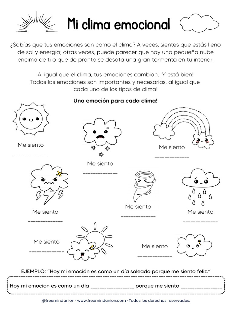 Actividades para Explorar Emociones | PDF