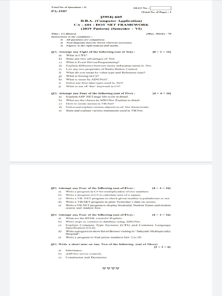 Net Question Papers ? | PDF